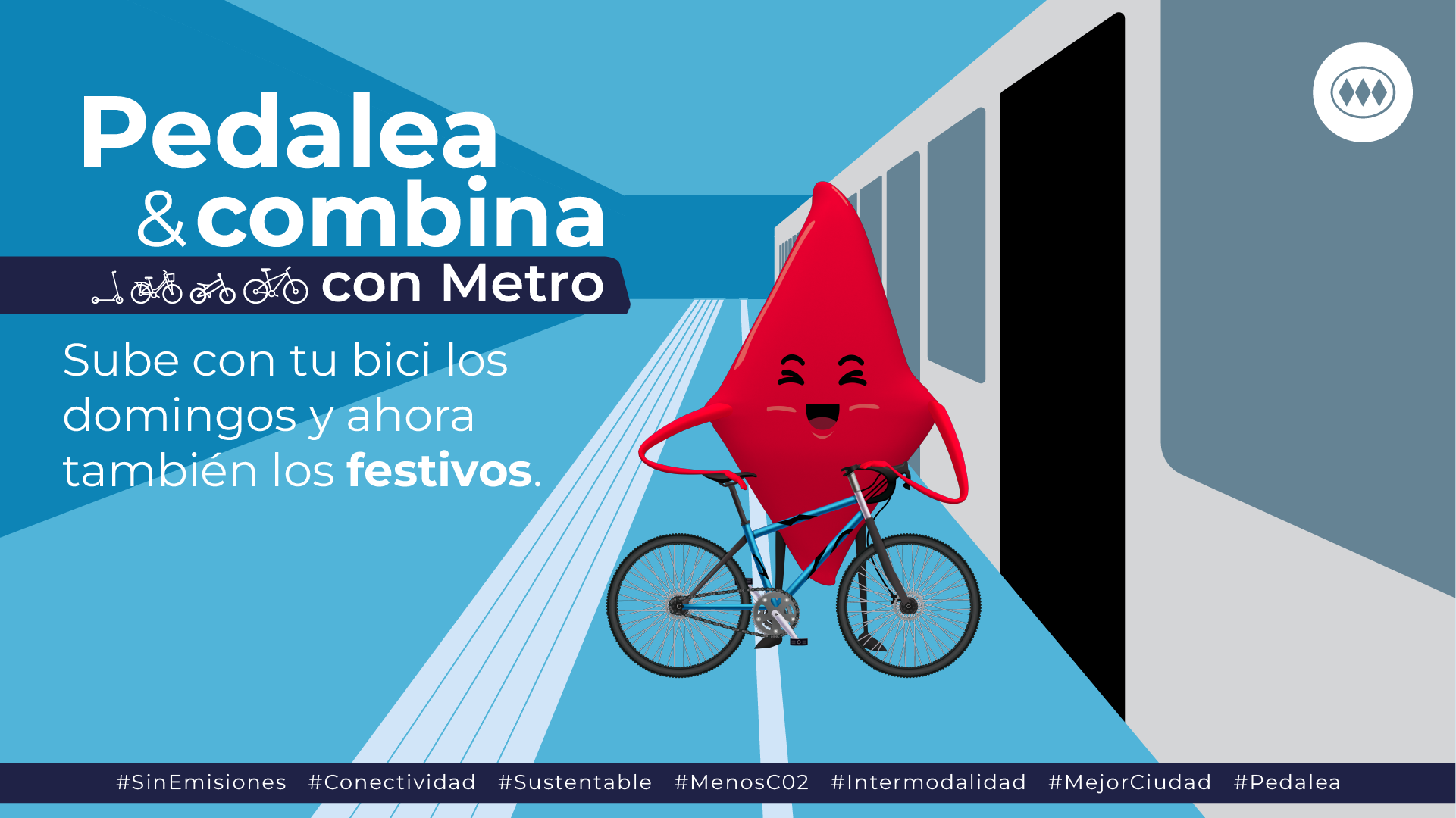 Pedalea Y Combina: Ahora Se Puede Subir La Bici Al Metro Los Feriados ...